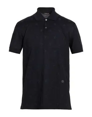 Roberto Cavalli Button Down Polos For Men