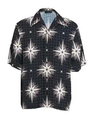Amiri Shirt Size Viscose - Black