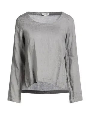 Crossley Linen Crewneck Long Sleeve Top