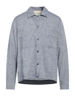 Crossley Denim Shirt Size Linen, Cotton