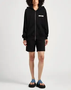 Jacquemus Cotton Sweatshirt - Black