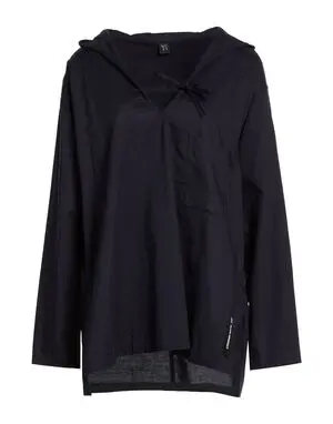 Y'S YOHJI YAMAMOTO Twill Top With Embroidered Logo