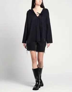 Y'S YOHJI YAMAMOTO Twill Top With Embroidered Logo