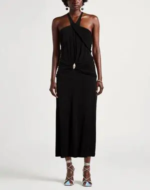 Elisabetta Franchi Midi Dress With Appliqués