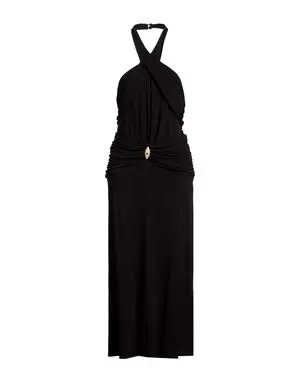 Elisabetta Franchi Midi Dress With Appliqués