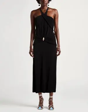 Elisabetta Franchi Midi Dress With Appliqués