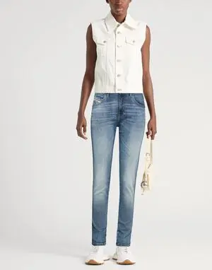 DIESEL® Skinny Jeans In Medium Wash Denim
