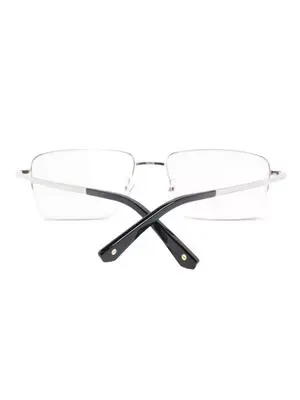 Cartier Rectangle-frame Eyeglasses - Silver