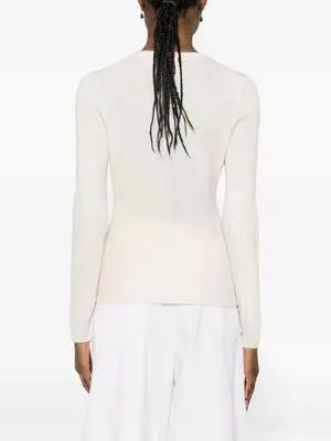 ALLUDE Ribbed Cardigan