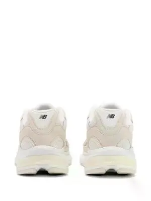 Comme Des Garçons Panelled Mesh-detail Sneakers - Neutrals