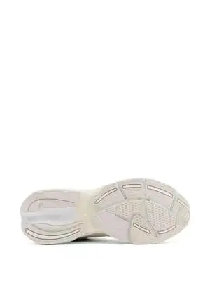 Comme Des Garçons Panelled Mesh-detail Sneakers - Neutrals