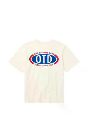 ONE OF THESE DAYS Otd Raceway Logo-print T-shirt