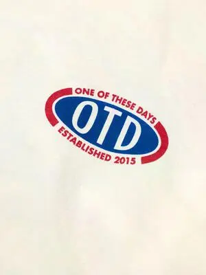 ONE OF THESE DAYS Otd Raceway Logo-print T-shirt