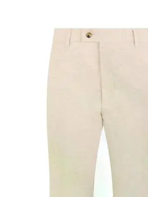 Philipp Plein Tailored Linen Trousers