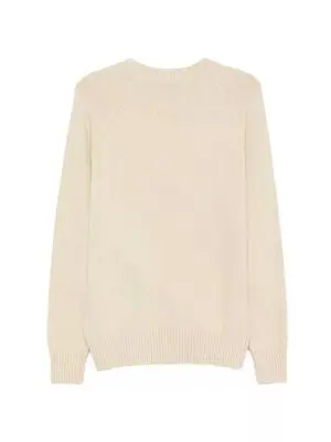 LES DEUX Logo-embroidered Raglan-sleeve Sweater - Neutrals