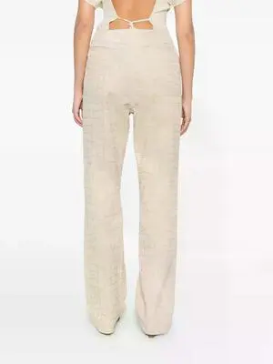 Tove Tieve Croc-effect Trousers