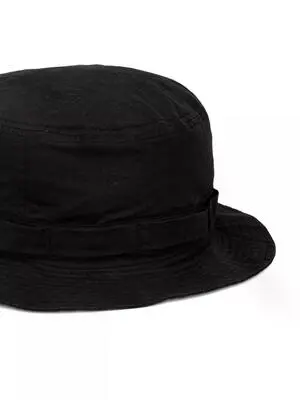 Barbour Logo-detail Bucket Hat - Black