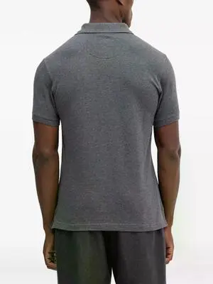 Barbour Logo-embroidery Polo Shirt - Grey