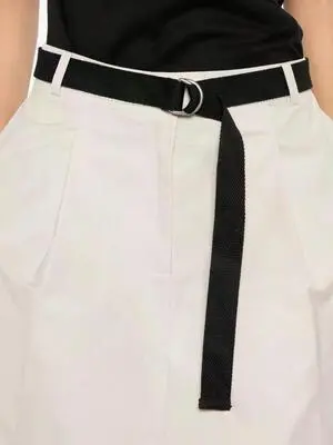 ST. AGNI Pleated Cocoon Skirt - Neutrals