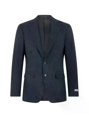 Canali Buttoned Single-breasted Suit - Blue