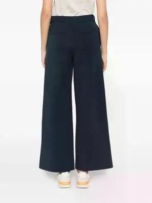 Max Mara Wide-leg Trousers - Blue