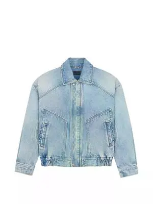 Saint Laurent Acid-wash Denim Jacket