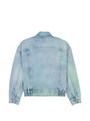 Saint Laurent Acid-wash Denim Jacket