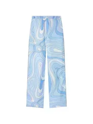 Emilio Pucci Buttoned Print Trousers