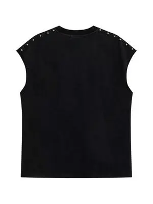ACUPUNCTURE 1993 Stud-embellished Logo-print T-shirt
