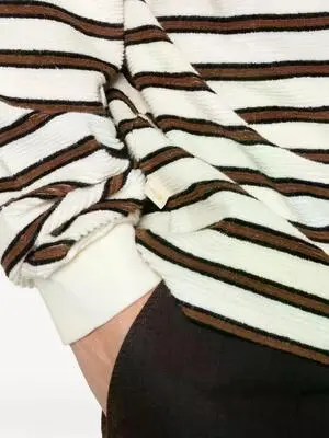 LA PAZ Striped-pattern Long-sleeve T-shirt