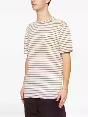 LA PAZ Striped-pattern T-shirt