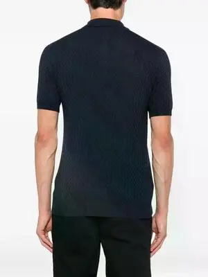 OUTFIT Chevron-knit Polo Shirt