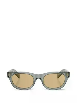 Prada Icon Metal-plate Sunglasses - Green