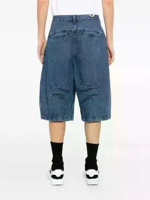 ADER ERROR Pleated Denim Shorts