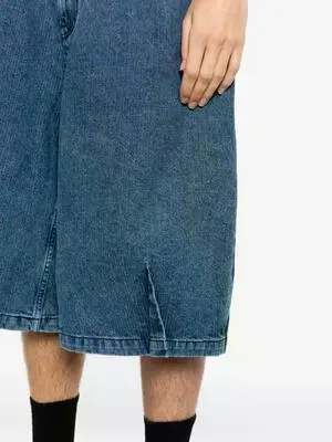 ADER ERROR Pleated Denim Shorts