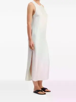 Loulou De Saison Paloma Twisted Back Midi Dress