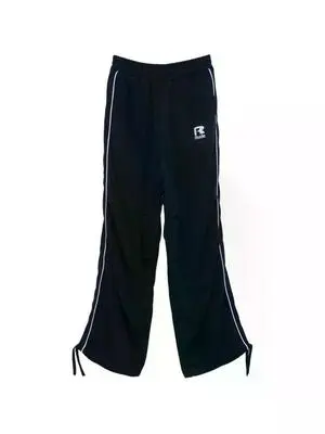 Rhude Mesh Piping Parachute Track Pants - Blue