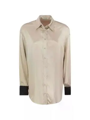 Brunello Cucinelli Contrast-cuff Shirt