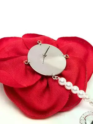 Magda Butrym Flower-embellishment Single Earring - Silver