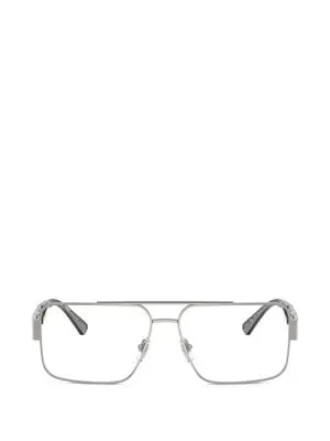 Versace Pilot-frame Glasses - Silver