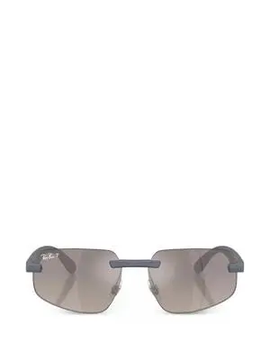 Ray-ban Rectangle-frame Sunglasses - Blue