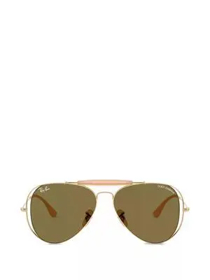 Ray-ban Aviator Sunglasses - Gold