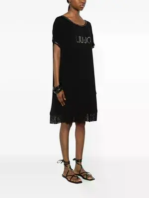 Liu Jo Embellished Fringe Dress