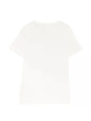 Liu Jo Embellished Jersey T-shirt - Neutrals