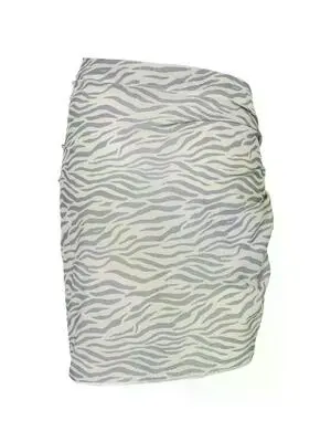 MC2 SAINT BARTH Sery Zebra-pattern Sarong