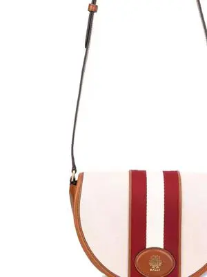 Bally Leather-trim Shoulder Bag - Neutrals