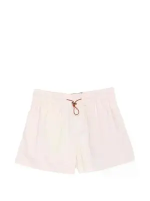 Plan C Drawstring-waist Shorts