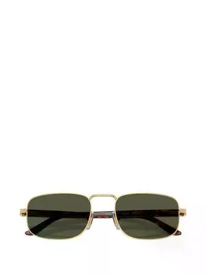 Persol Rectangle-frame Sunglasses - Gold