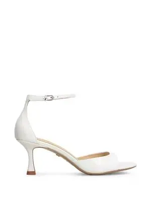 Lola Cruz Kumala Buckle-fastening Sandals - White