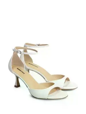 Lola Cruz Kumala Buckle-fastening Sandals - White
